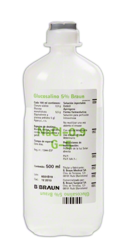 Solución Glucosalino 5%